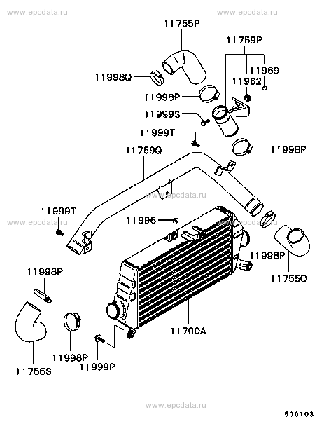 Turbocharger & supercharger for Mitsubishi Lancer SNGF - Auto parts ...