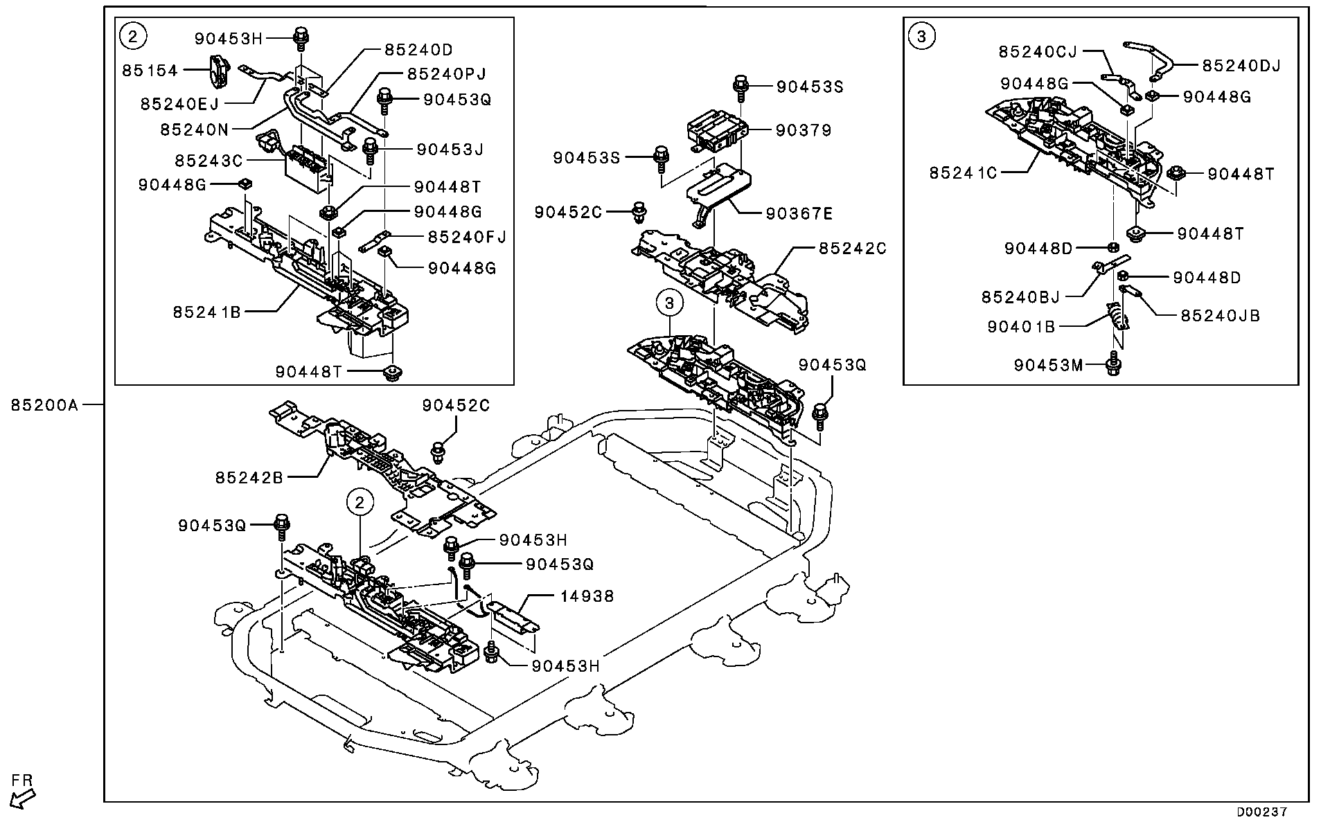 Ev battery pack for Mitsubishi Outlander PHEV GG2W, G-LINE(4WD),PHEV ...